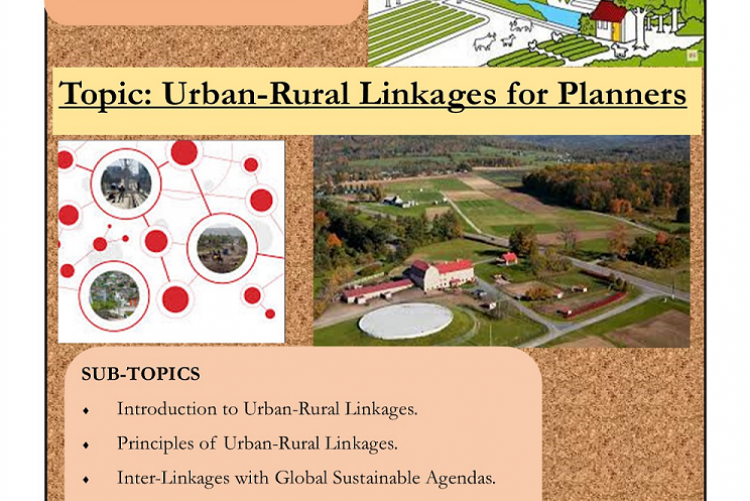 VIRTUAL WEBINAR - Urban-Rural Linkages for Planning Students ...